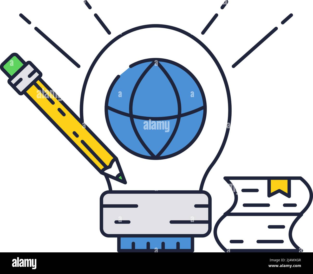 College student world map Cut Out Stock Images & Pictures - Alamy