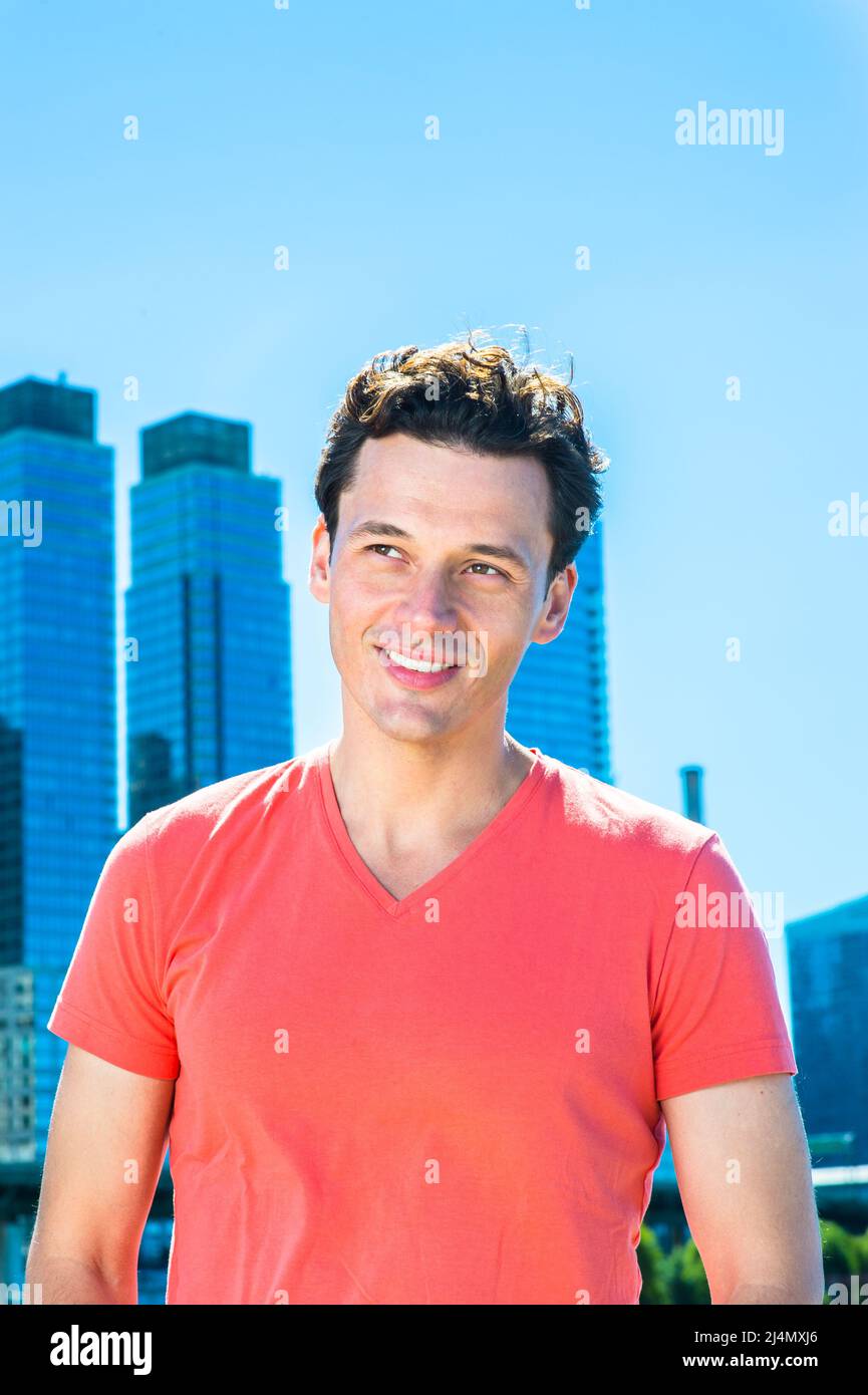 Tall man curly hair hi-res stock photography and images - Alamy