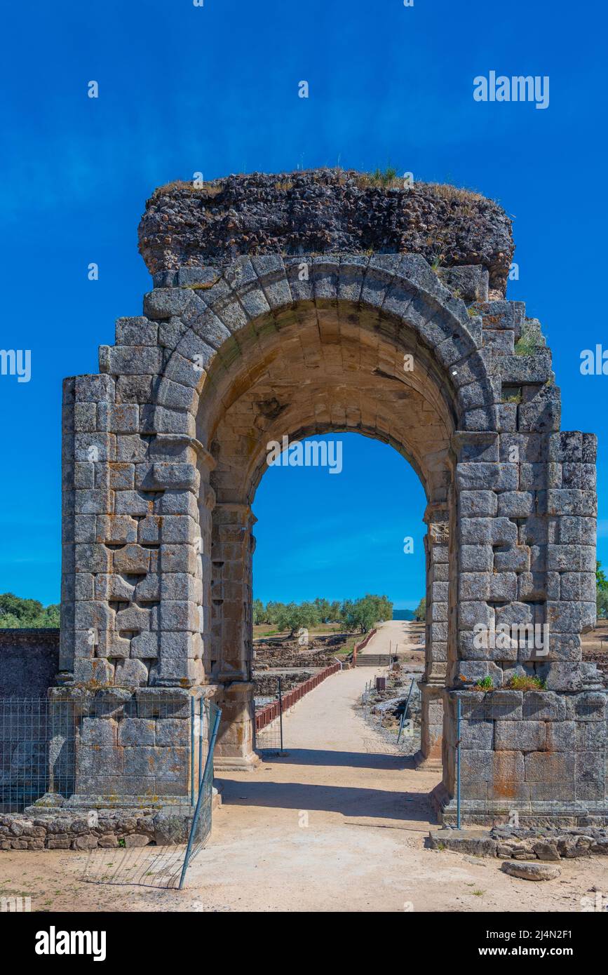 Caparra roman ruins hi-res stock photography and images - Alamy