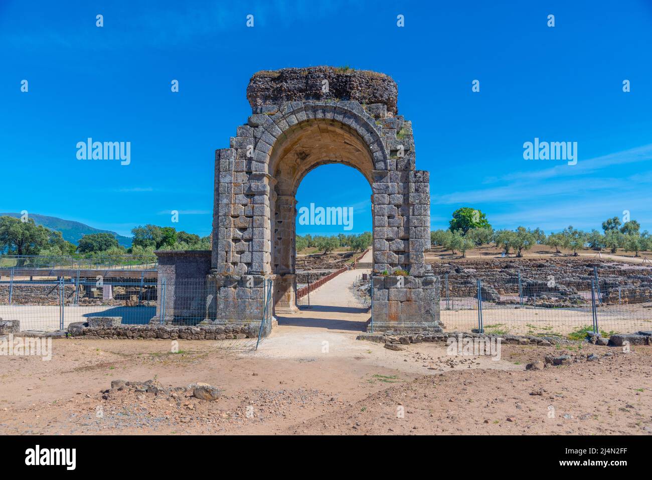 Caparra roman ruins hi-res stock photography and images - Alamy