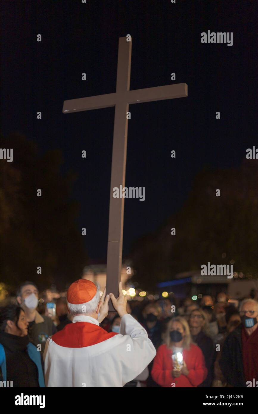 Buenos Aires, Argentina. 15th Apr, 2022. The Archbishop of Buenos Aires ...