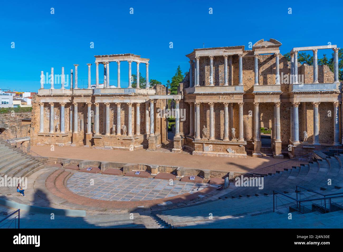 Teatro Romano de Merida in Spain Stock Photo - Alamy