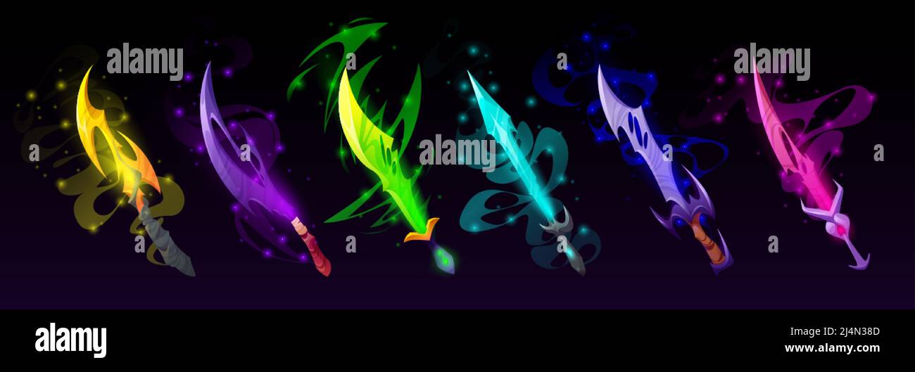 Might magic swords hi-res stock photography and images - Alamy