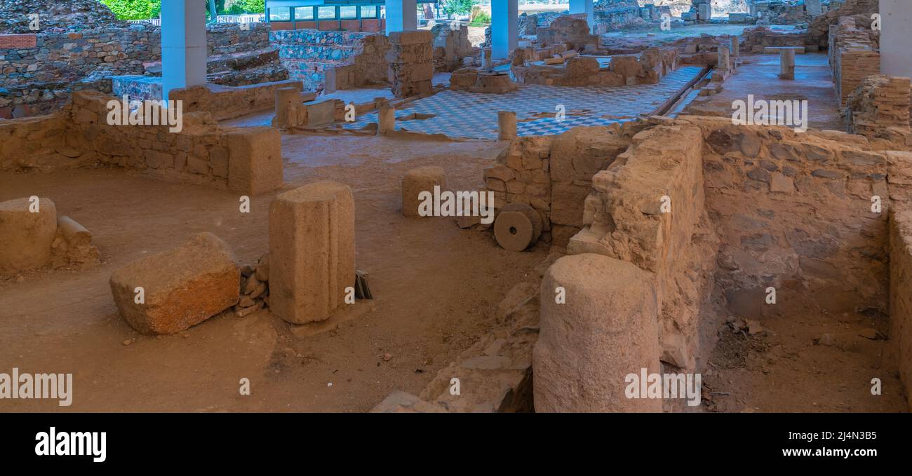 Archaeological area of Moreria in Spanish town Merida Stock Photo - Alamy