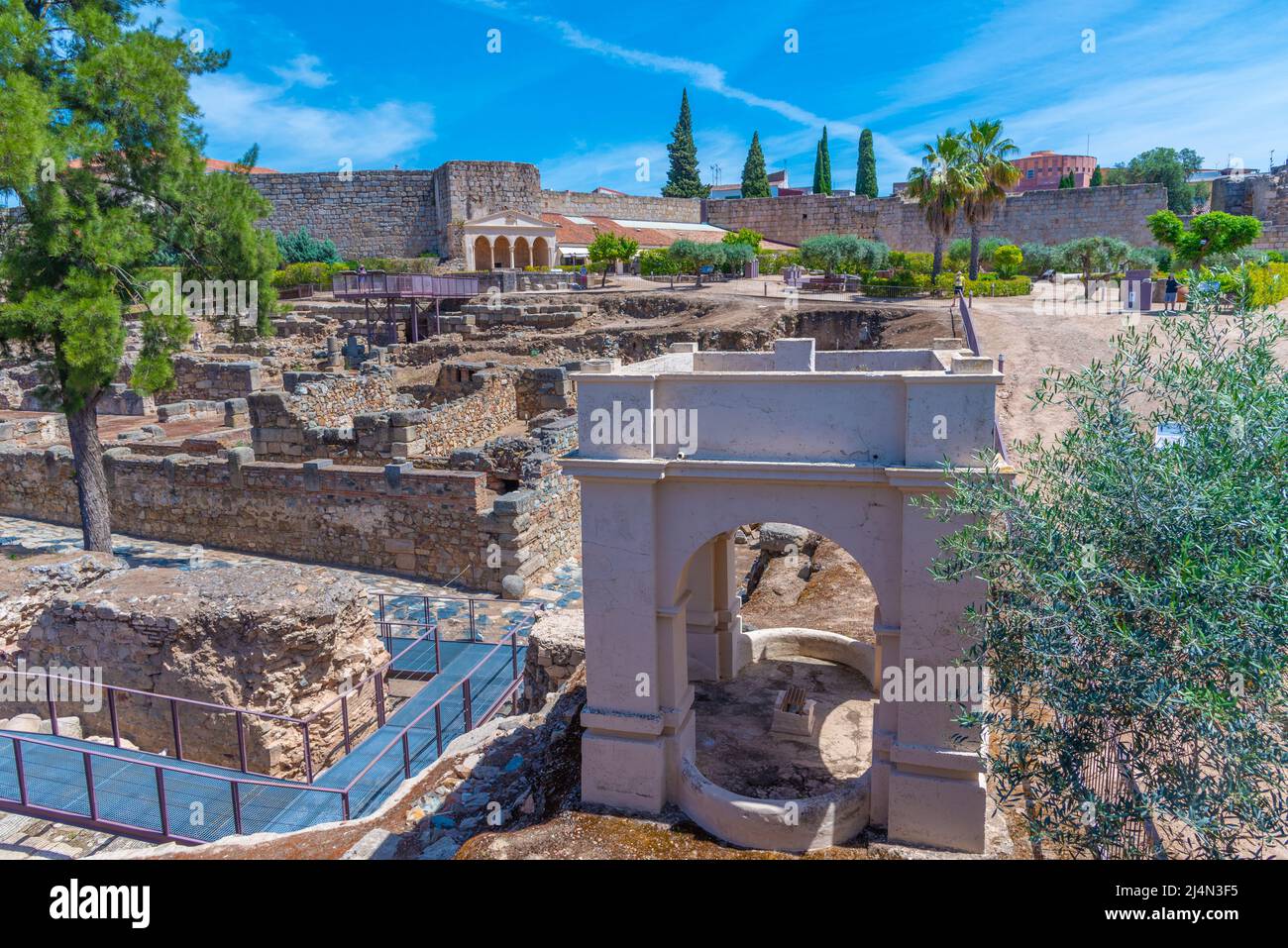 Merida fortress hi-res stock photography and images - Alamy