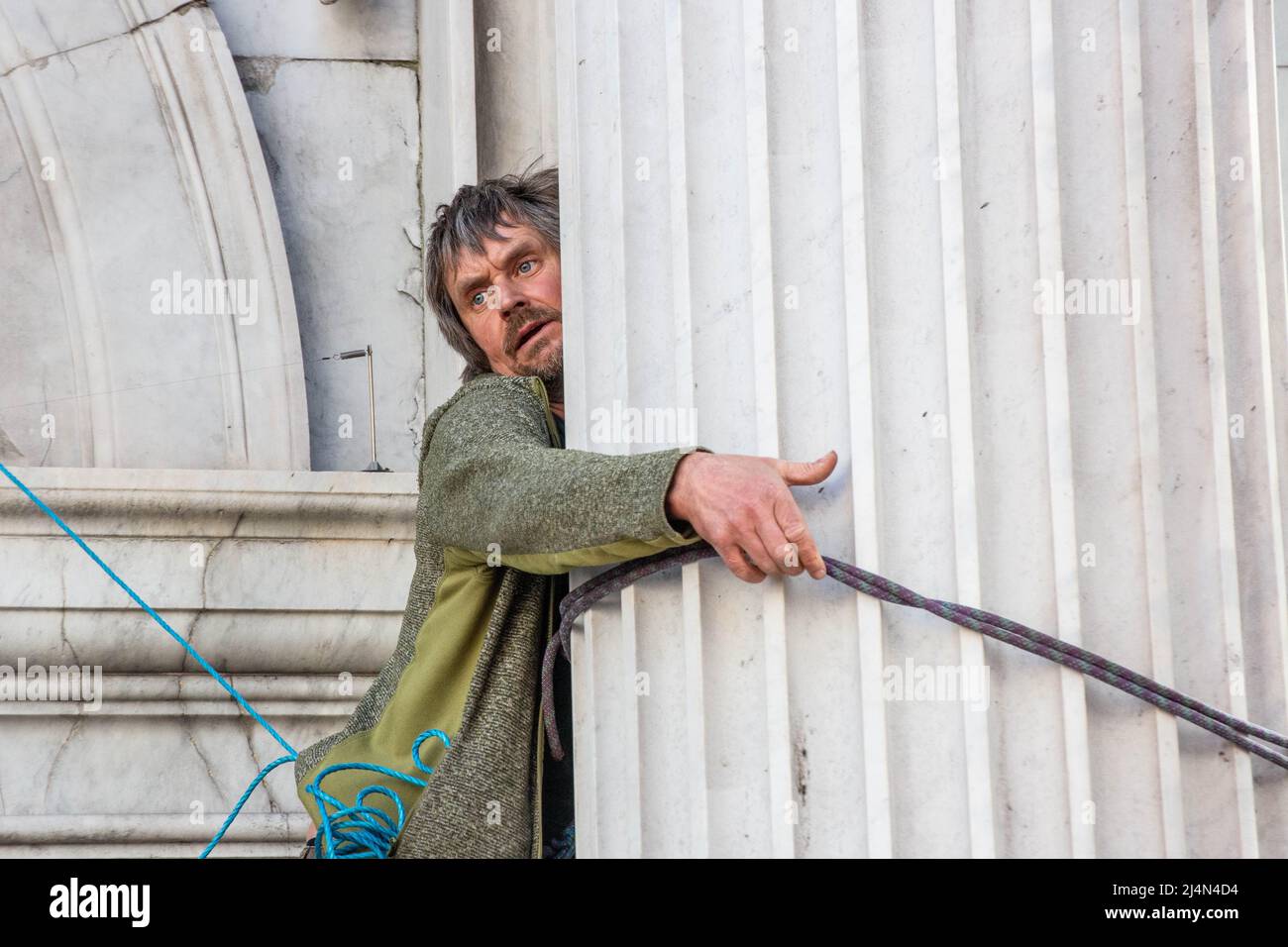 London, England, UK. 16th Apr, 2022. Renowned environmental activist ...