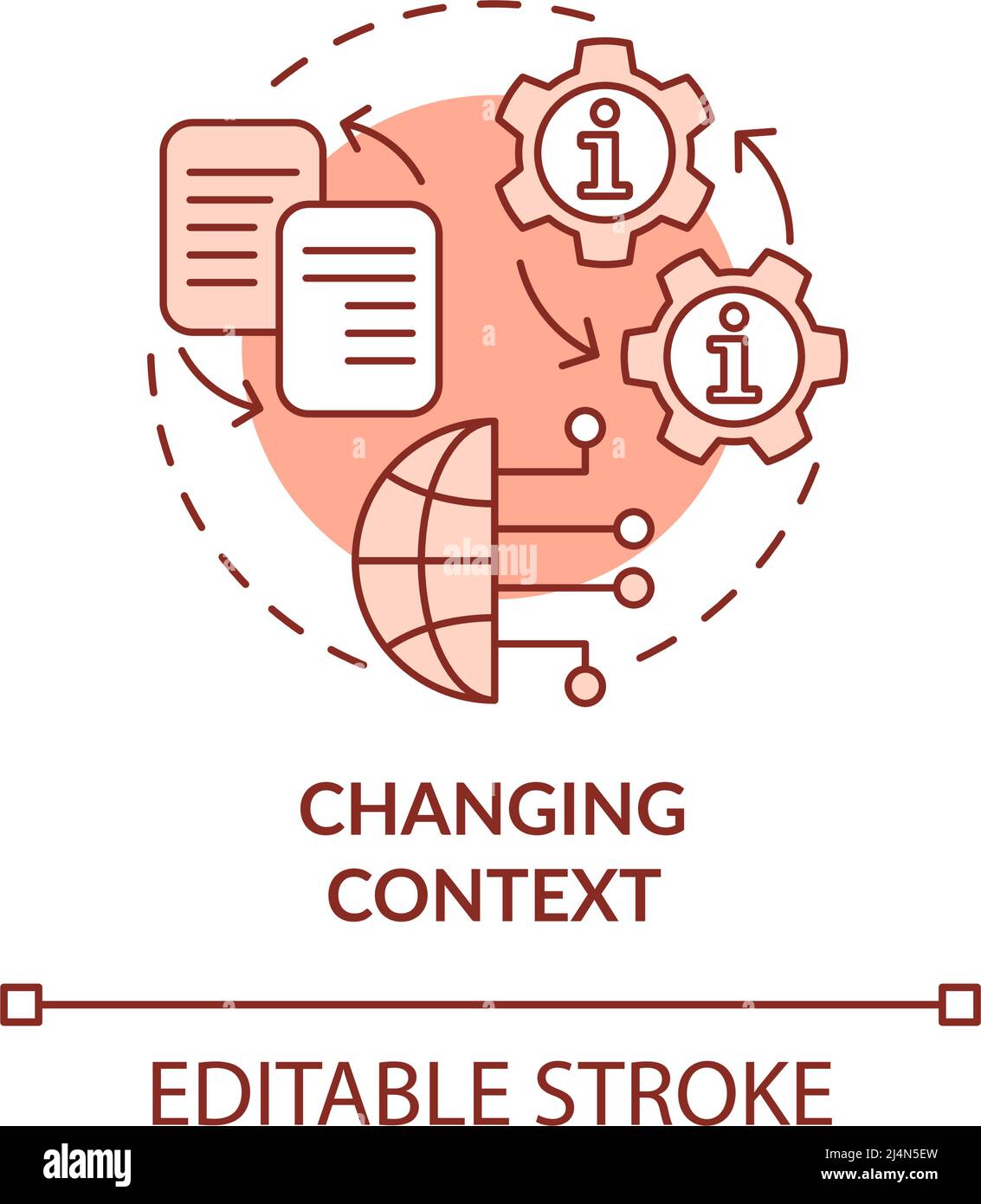 Changing context terracotta concept icon Stock Vector Image & Art - Alamy Changing context terracotta concept icon Stock Vector Image & Art - Alamy