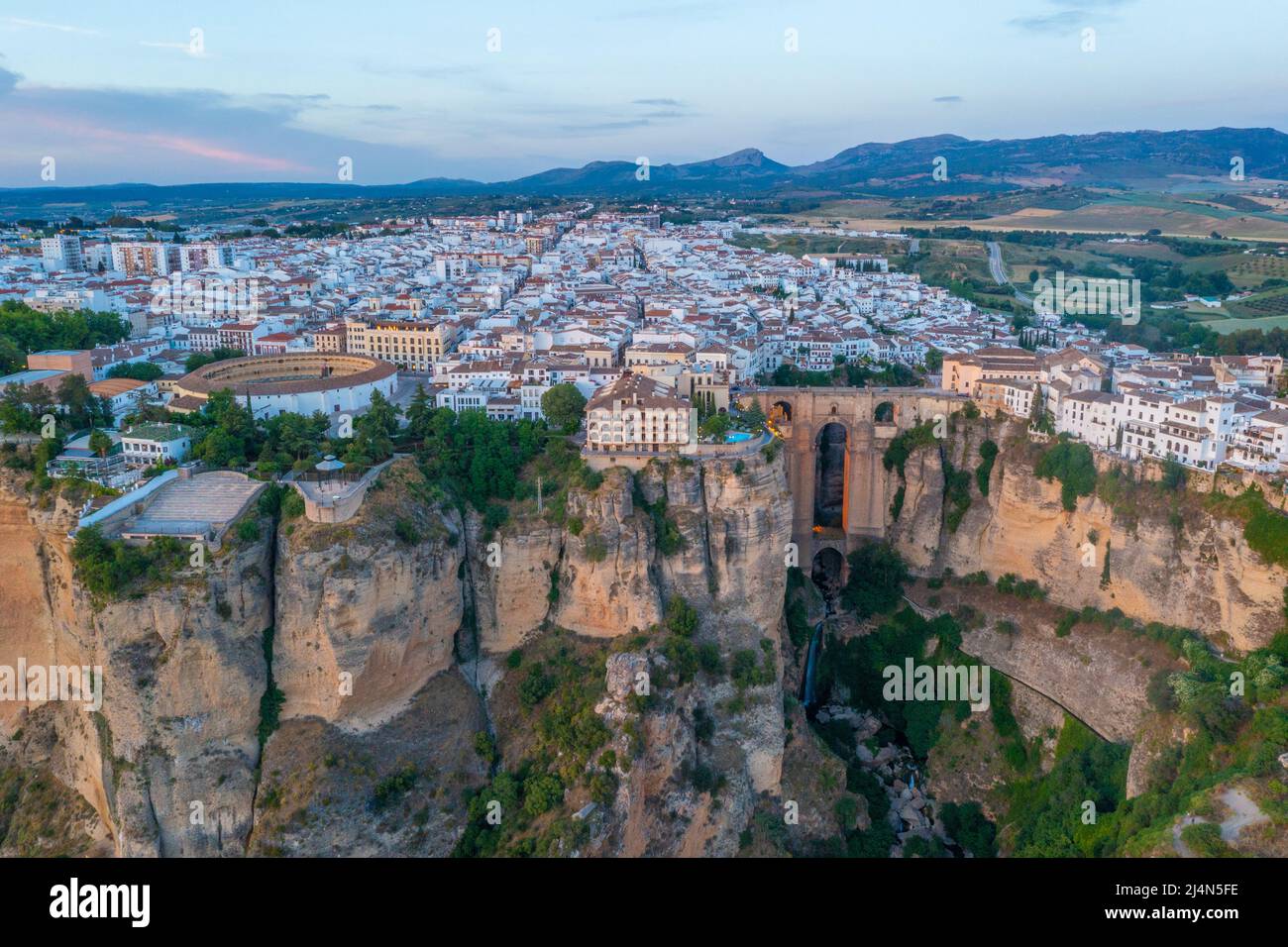 Aerial ronda town hi-res stock photography and images - Alamy