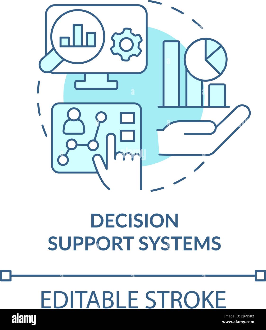 Digital support systems Cut Out Stock Images & Pictures - Alamy