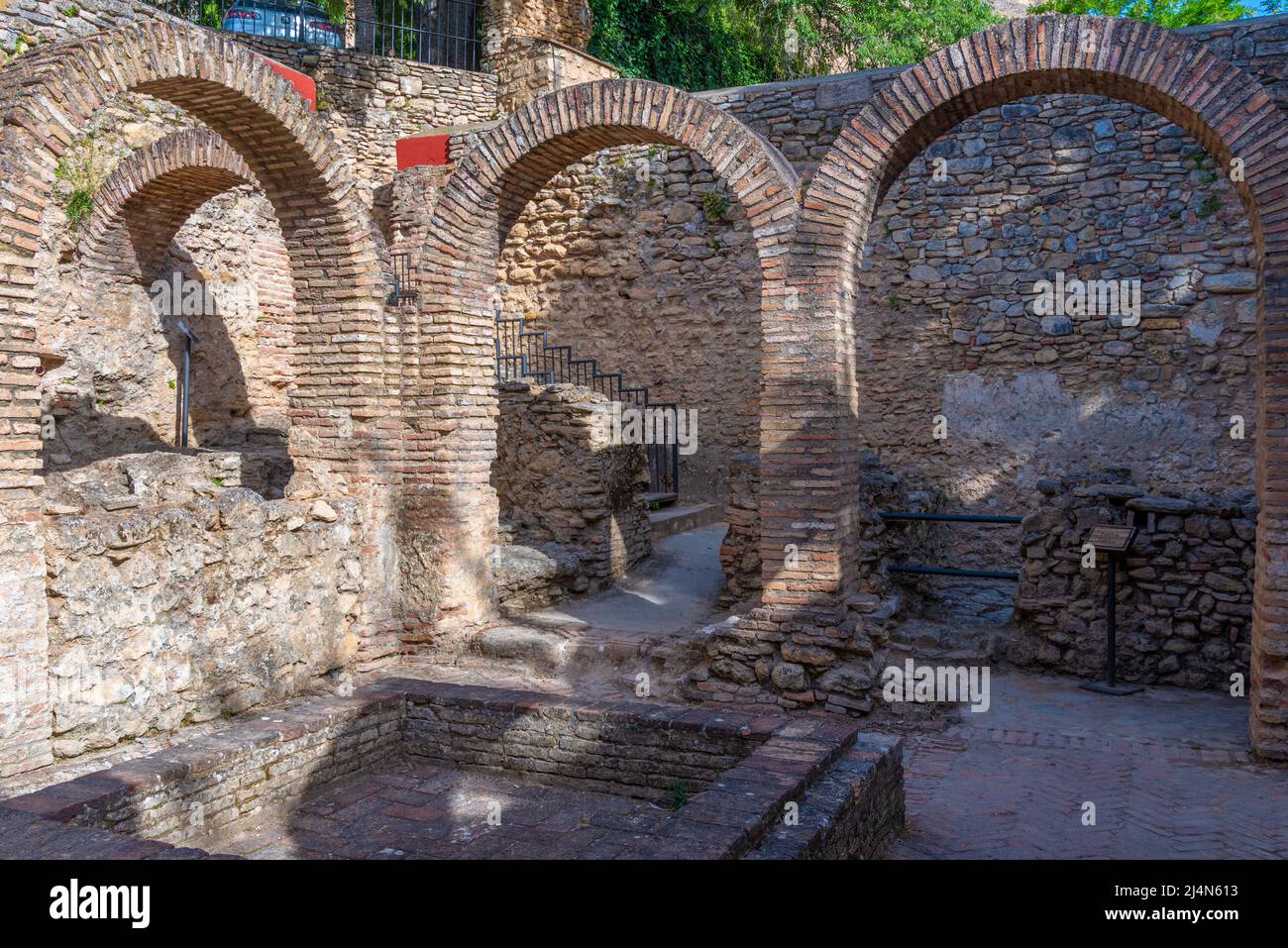 Arab baths in Spanish town Ronda Stock Photo - Alamy