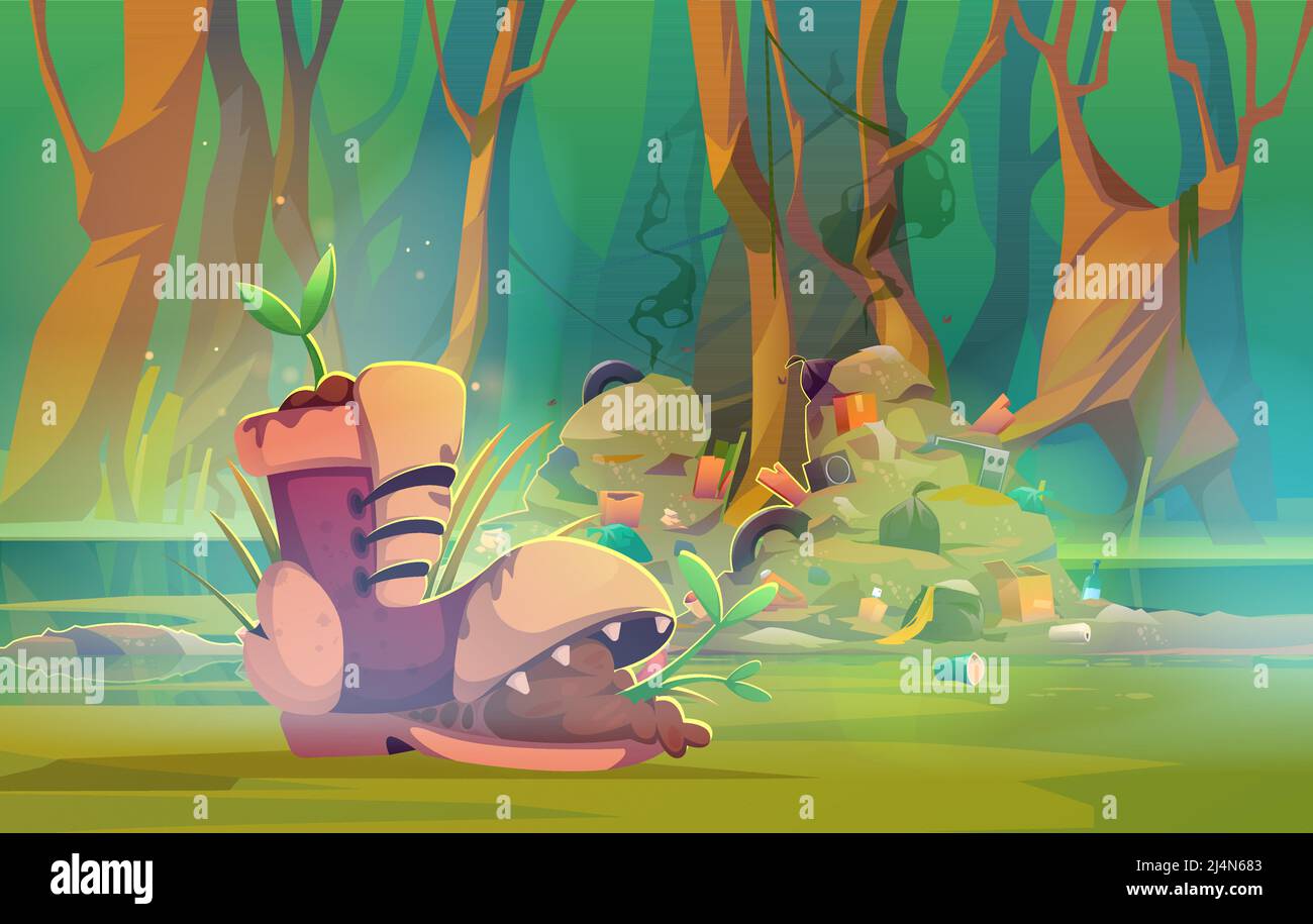 Garbage Dump Cartoon