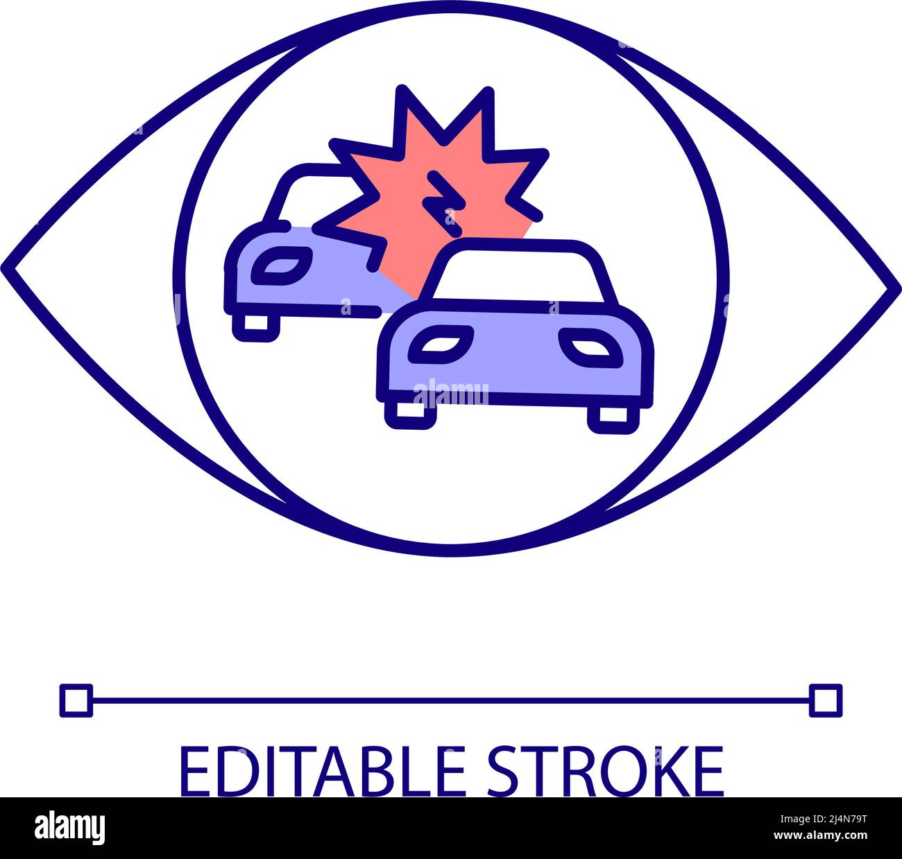 Terrible view Stock Vector Images - Alamy