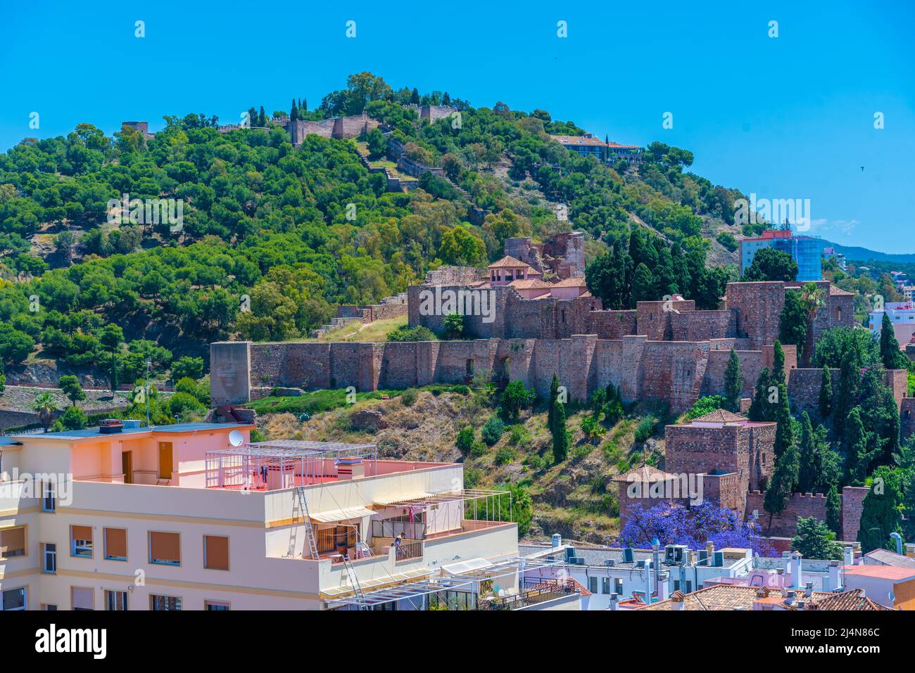 Entrance alcazaba malaga spain hi-res stock photography and images - Alamy