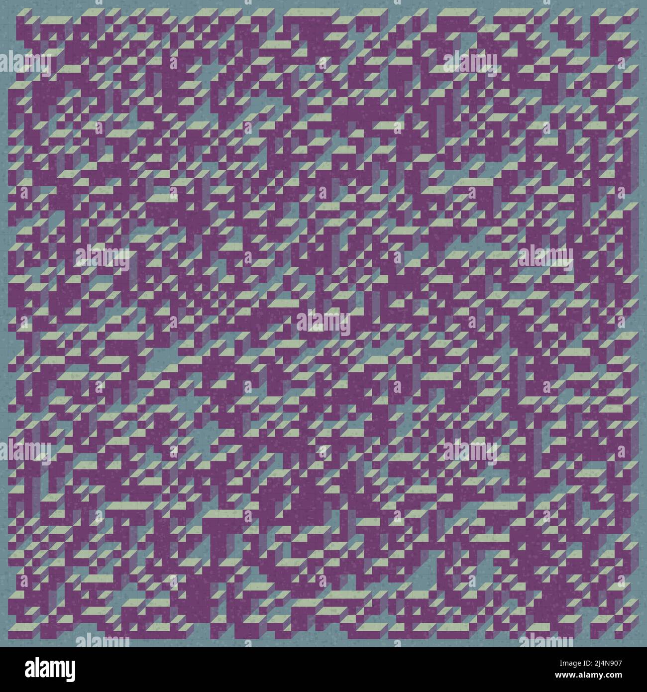 Implementation of Edward Zajec’s “Il Cubo” generative art background ...