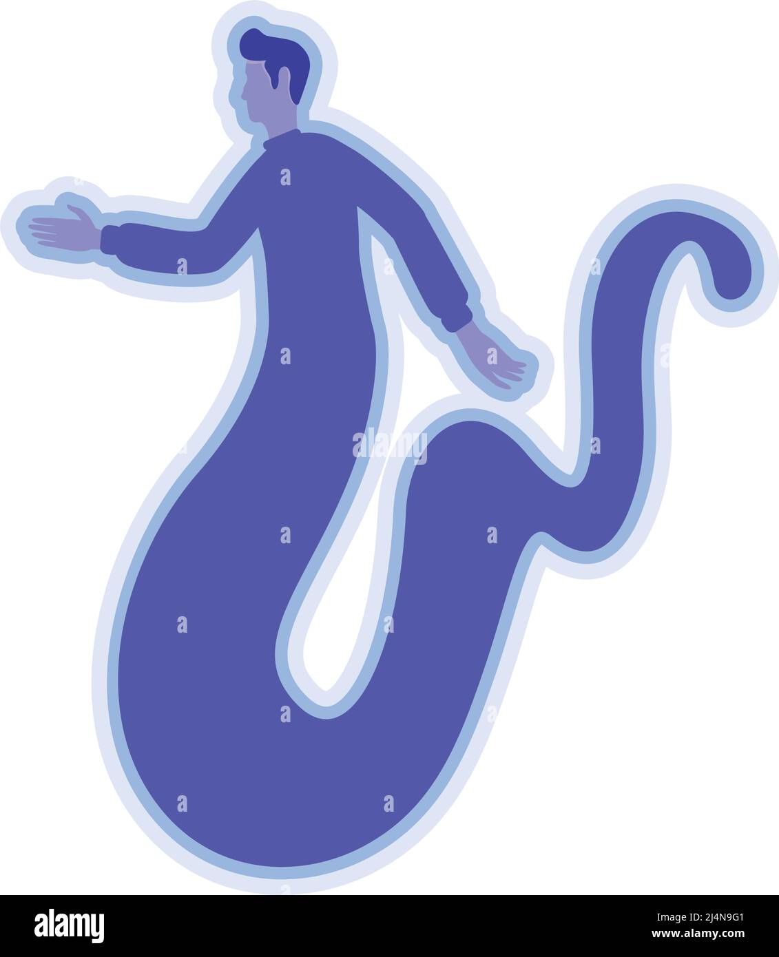 Realistic 2d character Stock Vector Images - Alamy