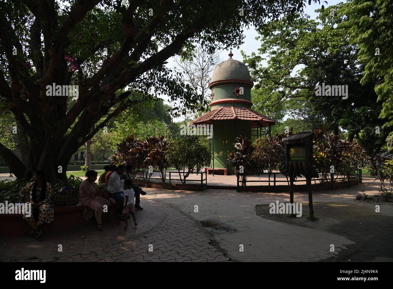 Old British structure. Zoological Garden, Alipore, Kolkata, West Bengal ...