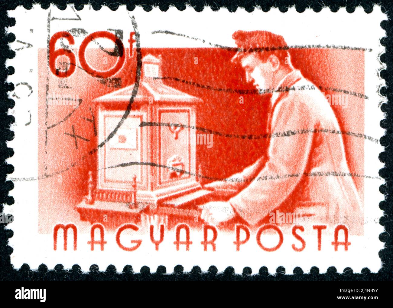 Postman letter box hi-res stock photography and images - Alamy