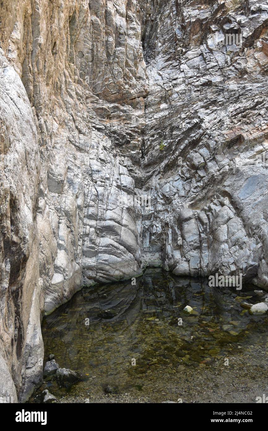 View at White Tank Mountain Regional Park in Waddell Arizona. The ...