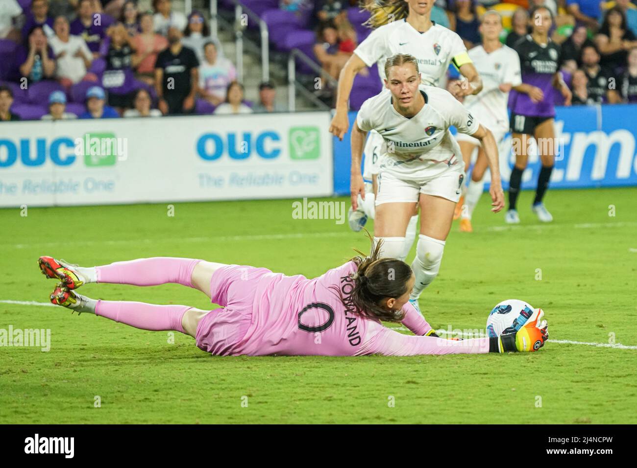 Orlando, Florida, USA, April 16, 2022, North Carolina Courage ...