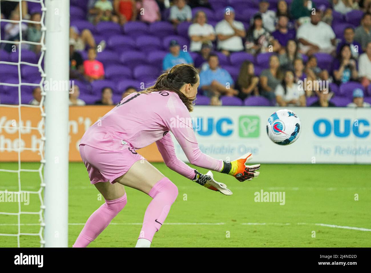 Orlando, Florida, USA, April 16, 2022, North Carolina Courage ...