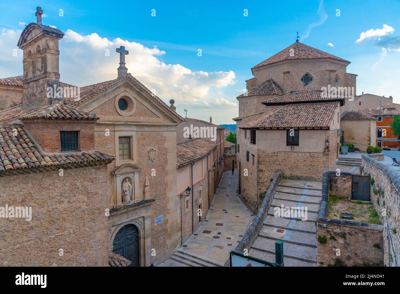 San Pedro church in the Spanish town Cuenca Stock Photo - Alamy