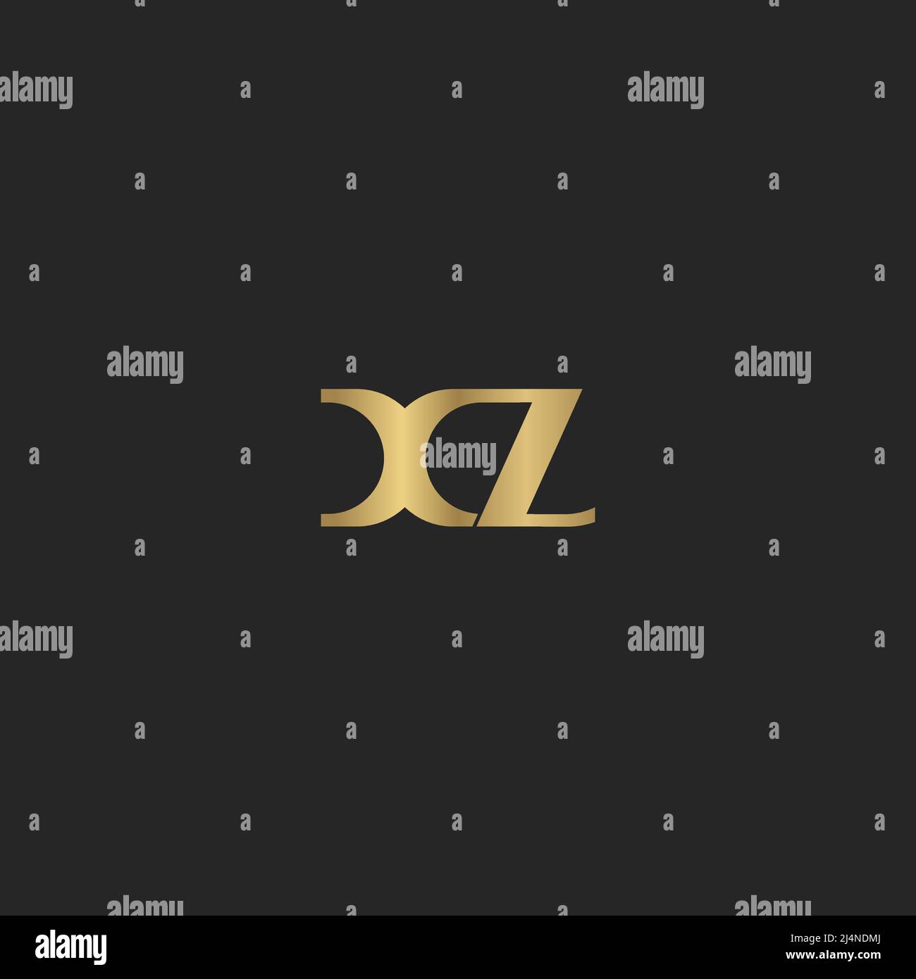 Alphabet Initials logo ZX, XZ, Z and X Stock Vector Image & Art - Alamy