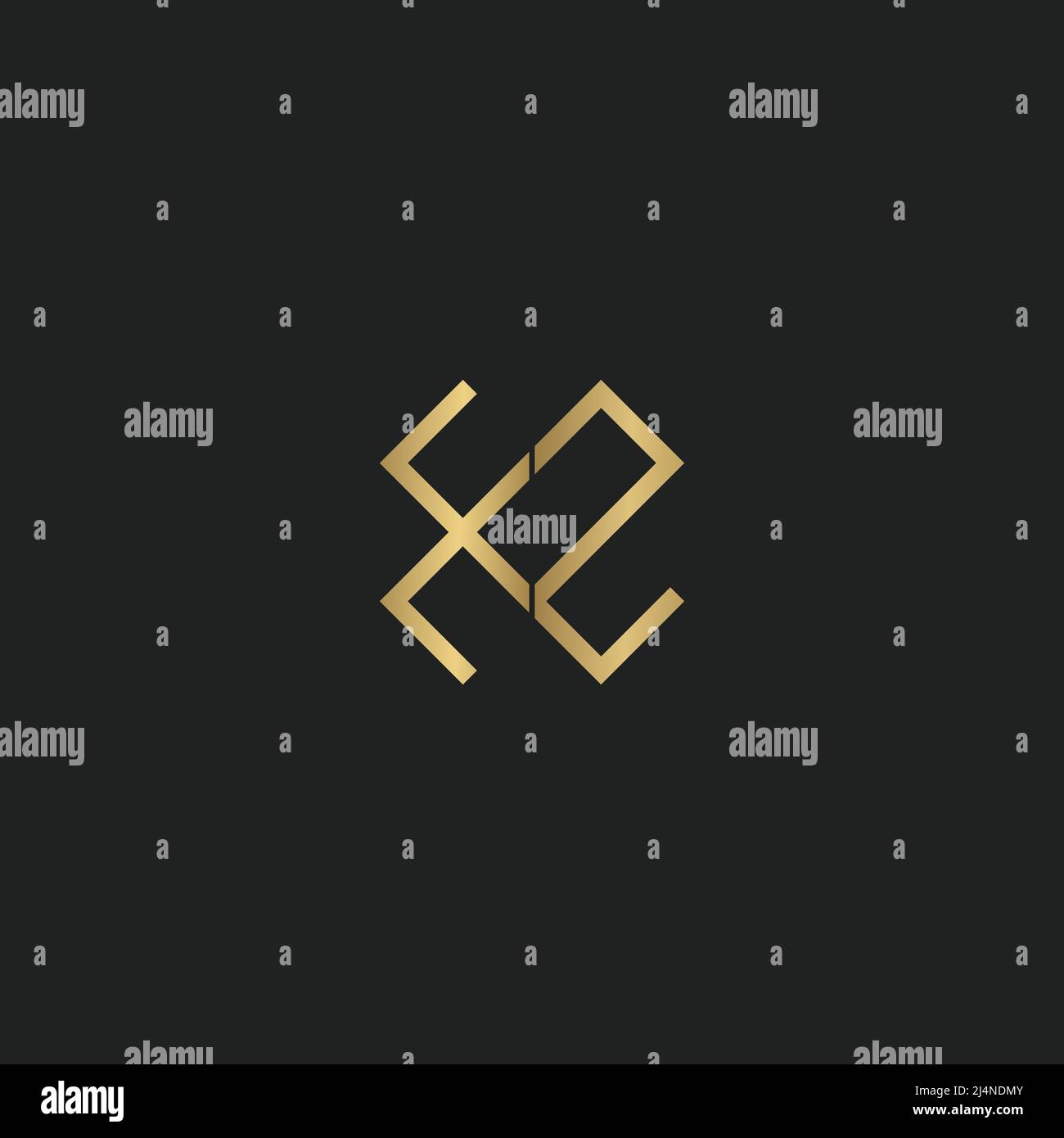 Alphabet Initials logo ZX, XZ, Z and X Stock Vector Image & Art - Alamy