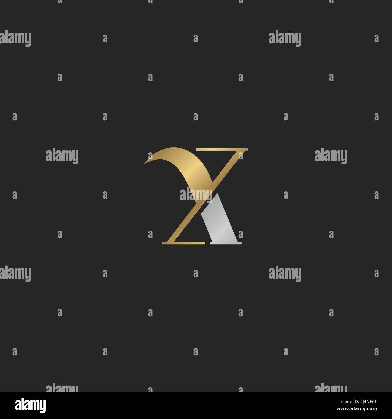 Alphabet Initials logo ZX, XZ, Z and X Stock Vector Image & Art - Alamy