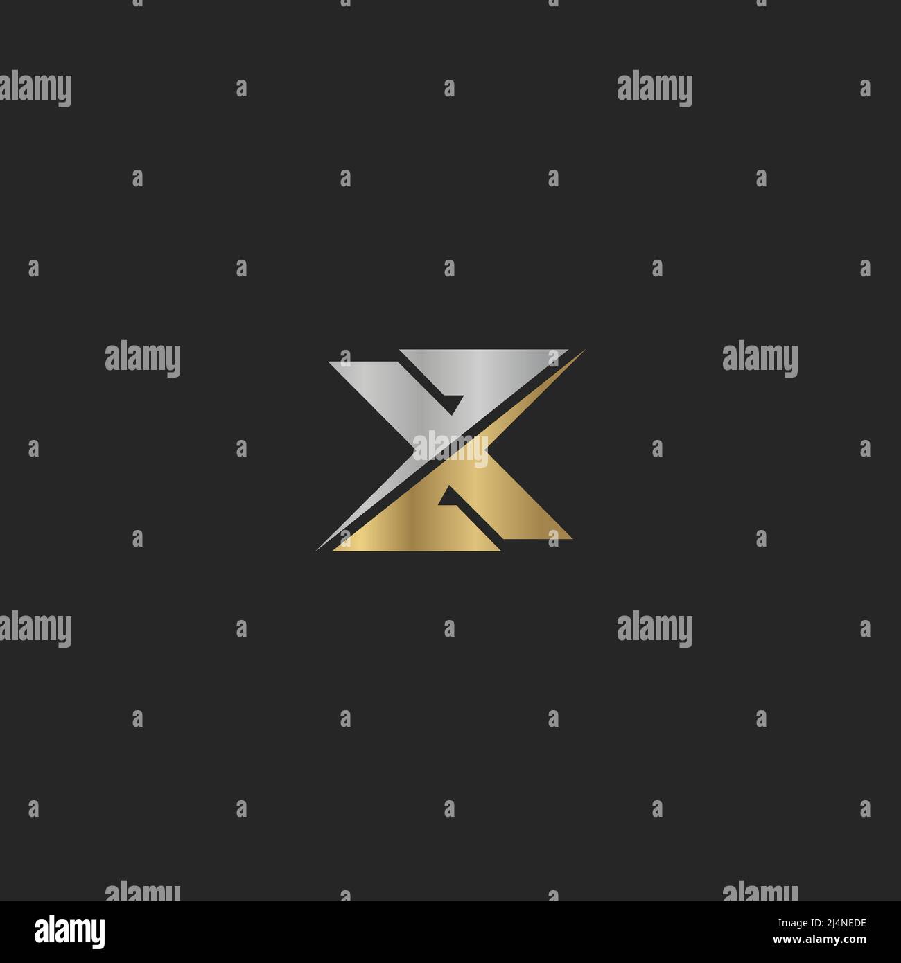 Alphabet Initials logo ZX, XZ, Z and X Stock Vector Image & Art - Alamy