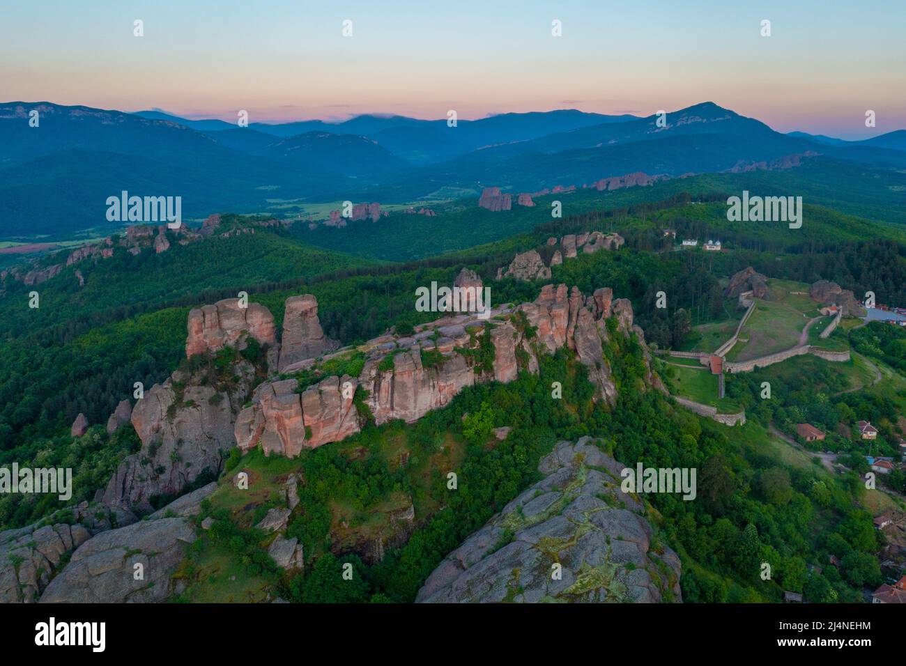 Aerial belogradchik hi-res stock photography and images - Alamy