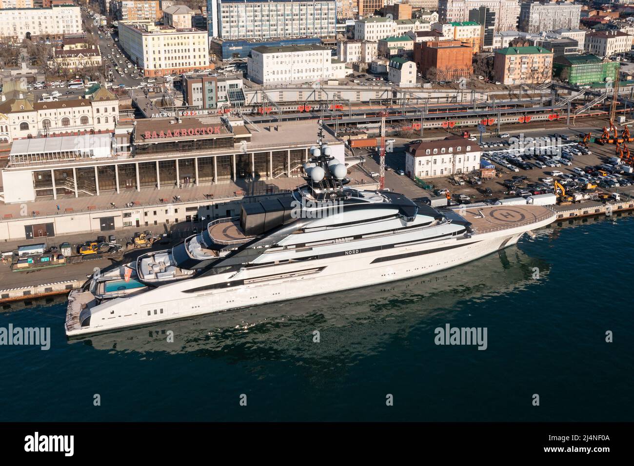 Russian owned yacht hi-res stock photography and images - Alamy