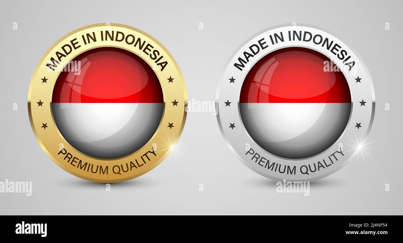Map indonesia indonesian flag illustration hi-res stock photography and ...