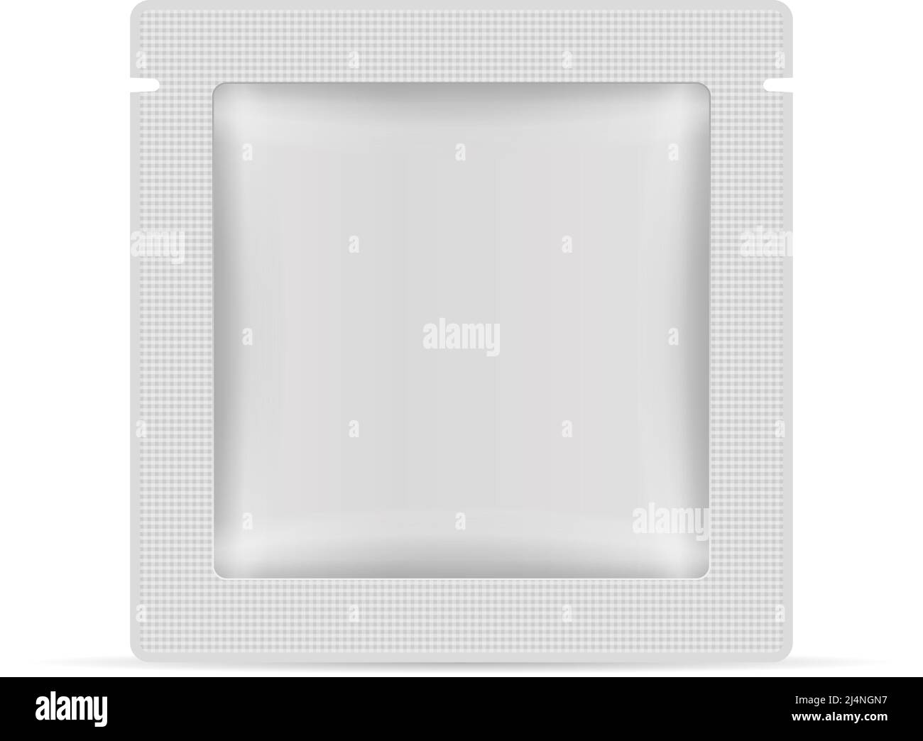 Sachet on a white background. Vector illustration Stock Vector Image ...