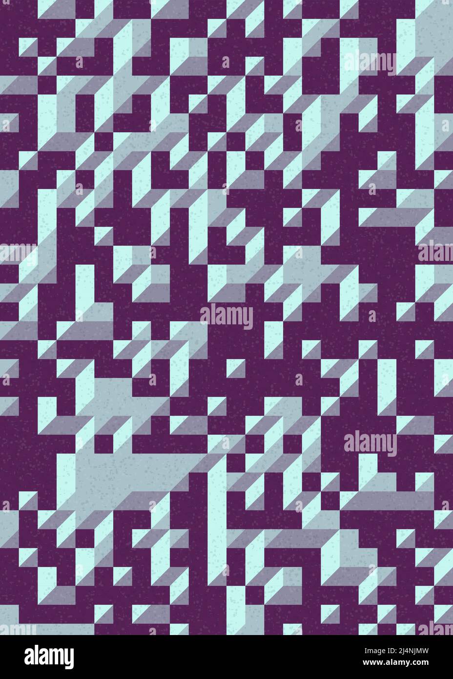 Implementation of Edward Zajec’s “Il Cubo” generative art background ...