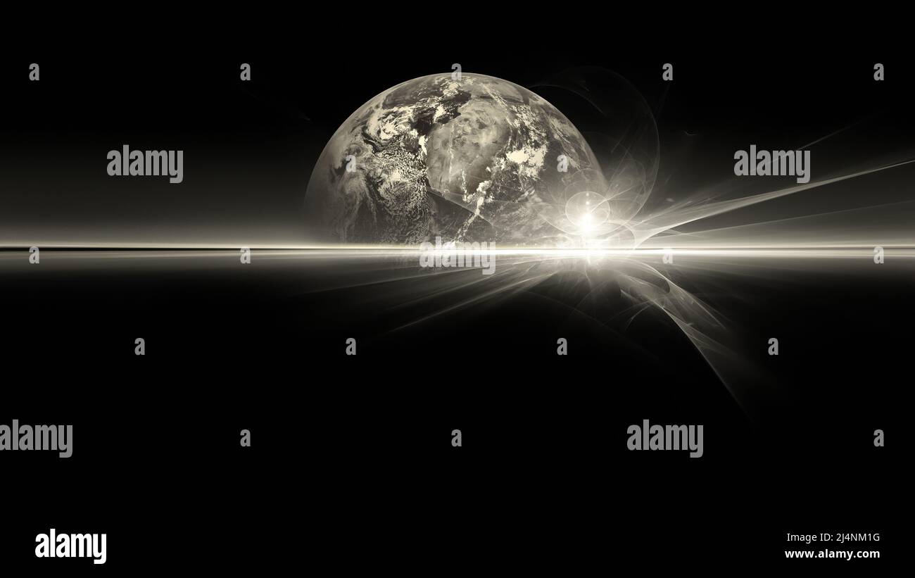 Planet earth landscape hi-res stock photography and images - Alamy