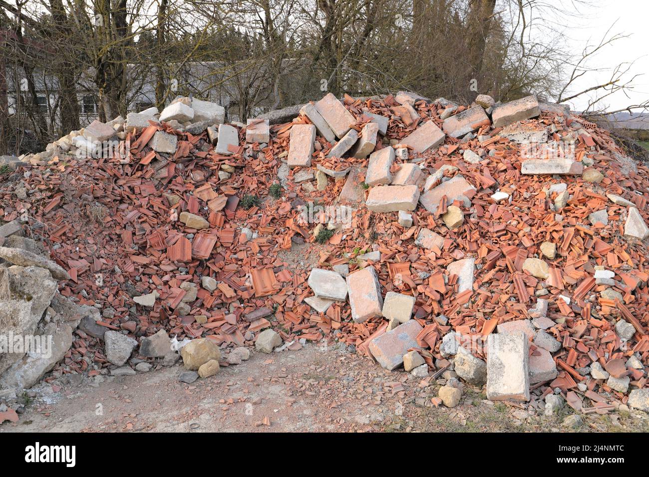 a big heap of rubble Stock Photo - Alamy