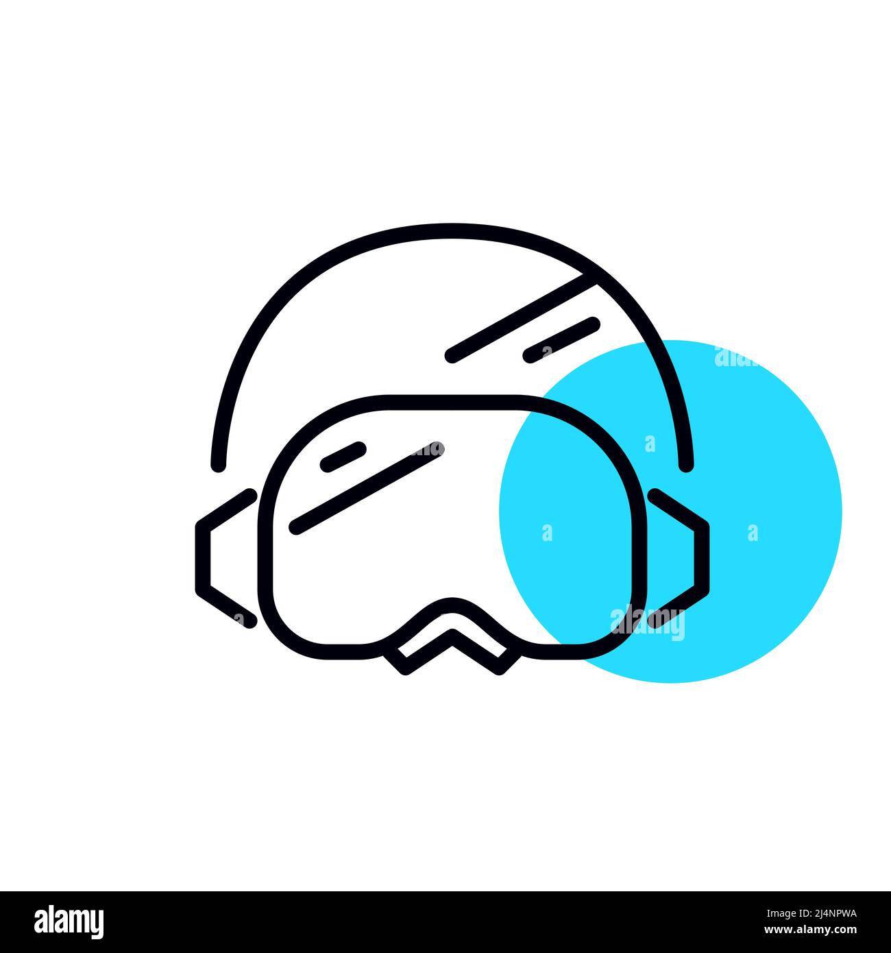 Safety goggle silhouette hi-res stock photography and images - Alamy