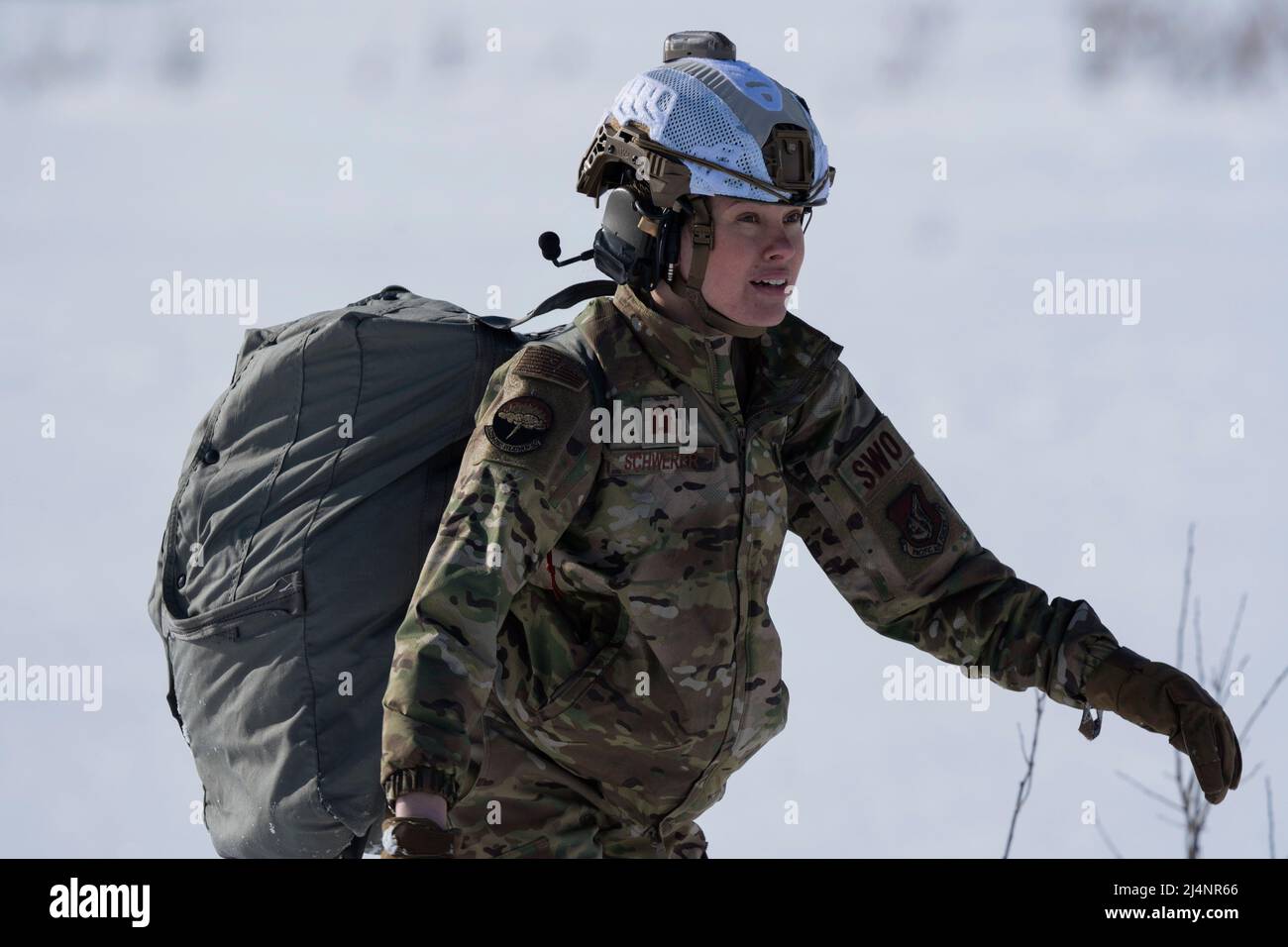 April 7, 2022 - Joint Base Elmendorf-Richardson, Alaska, USA - U.S. Air ...