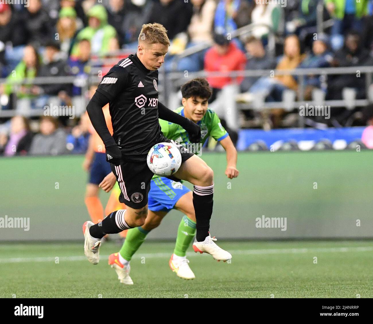 April 16, 2022: Inter Miami midfielder Robert Taylor during the MLS ...