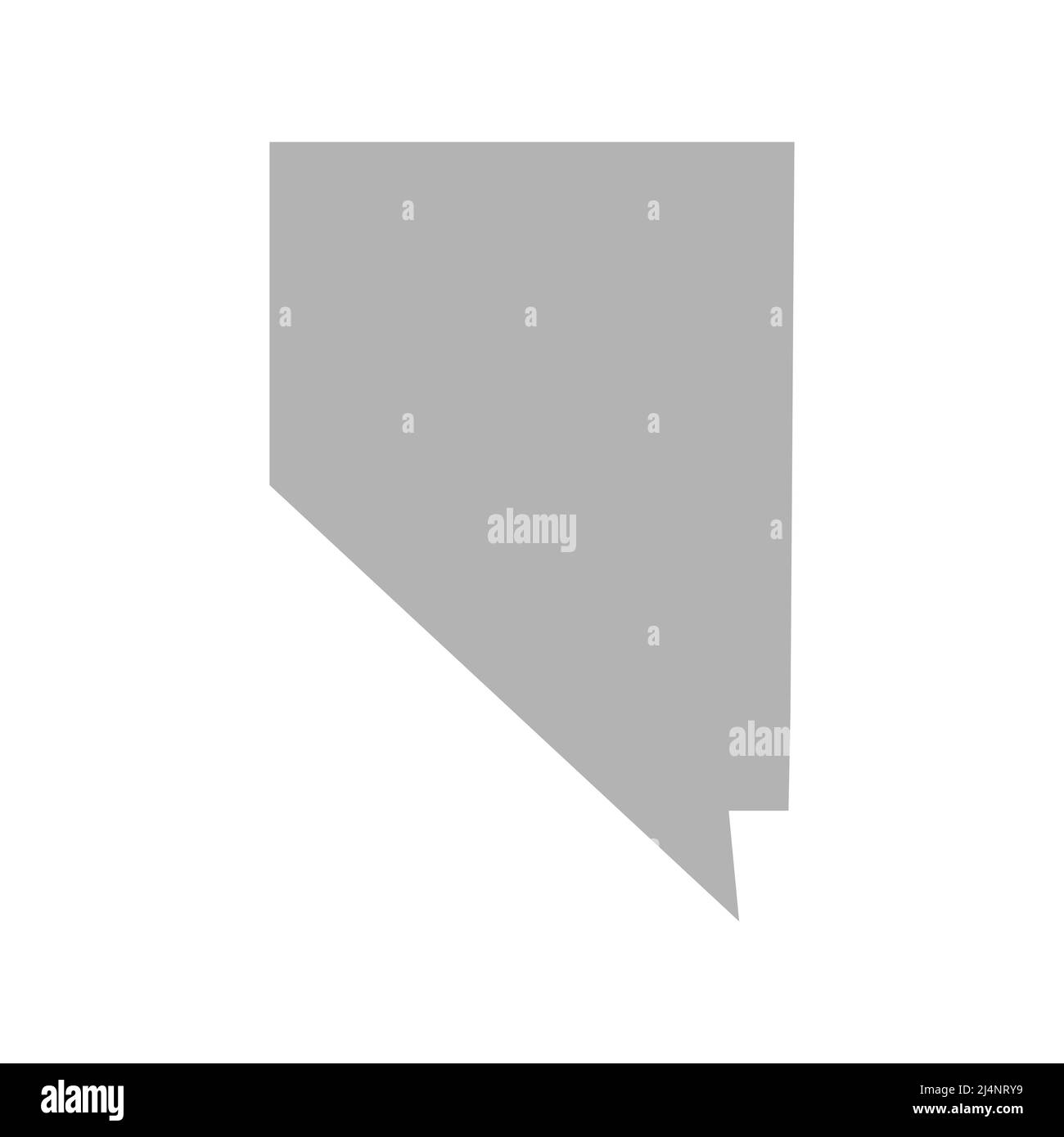 Nevada map hi-res stock photography and images - Alamy