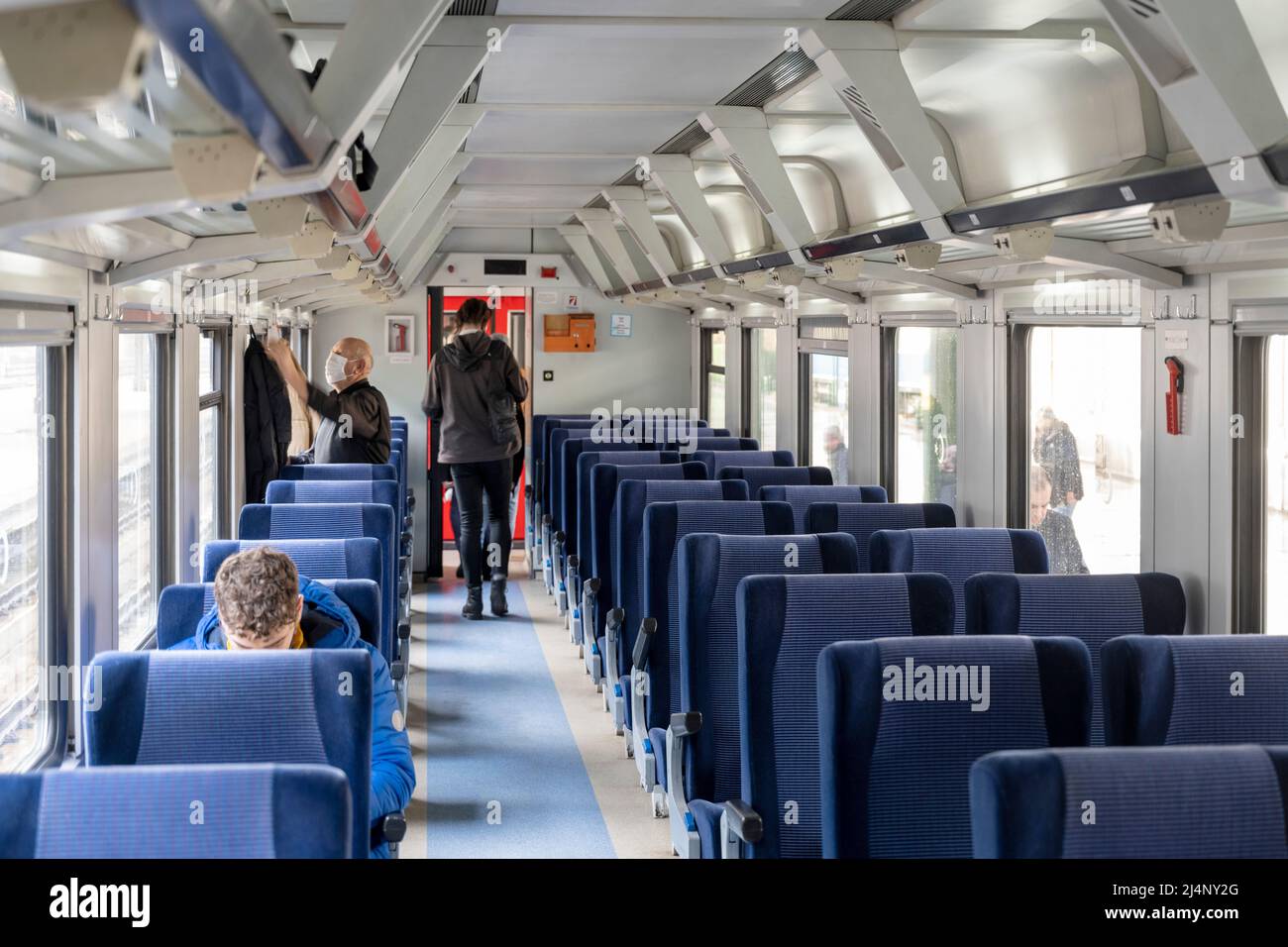 Türkei, Ankara, Hauptbahnhof, Ostexpress (Dogu Ekspresi), Zug von ...