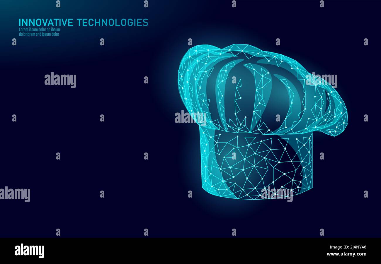 3D chef kitchen molecular gastronomy concept. Laboratory chemistry cook ...