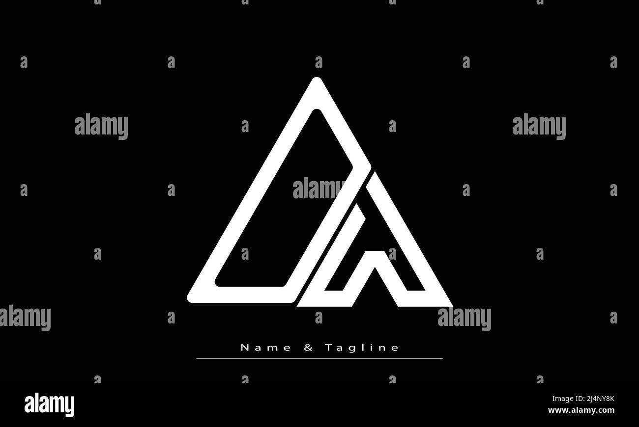 Alphabet letters Initials Monogram logo OW , WO Stock Vector Image ...