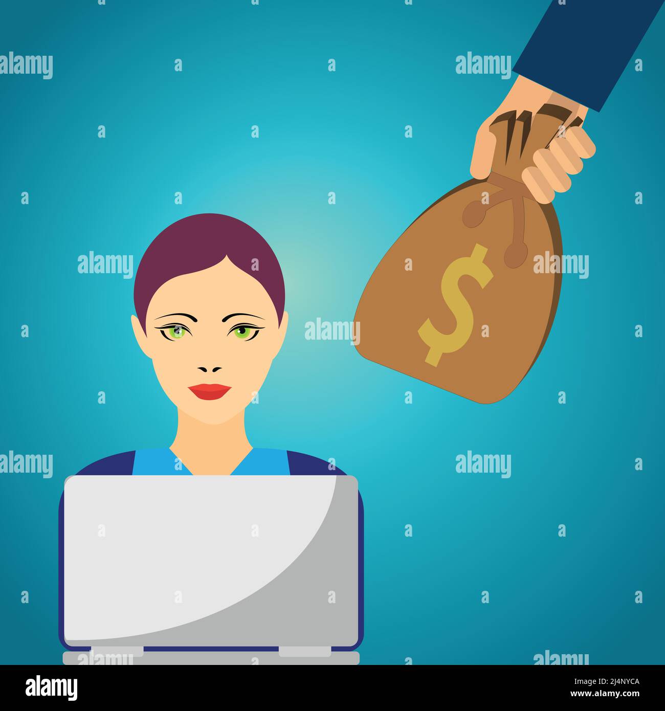 Receiveing Stock Vector Images - Alamy