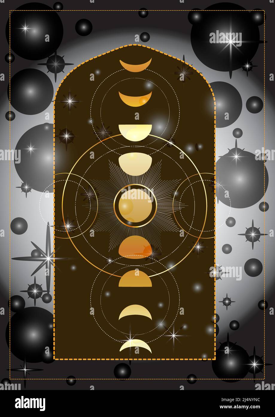 Arch Within An Arch Stock Vector Images - Alamy