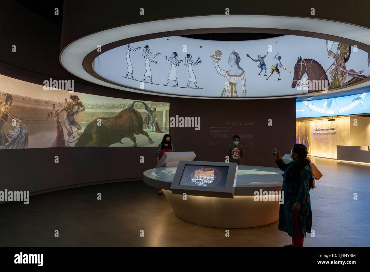 The 19,000 square metre 3-2-1 Museum Qatar Olympic and Sports Museum ...