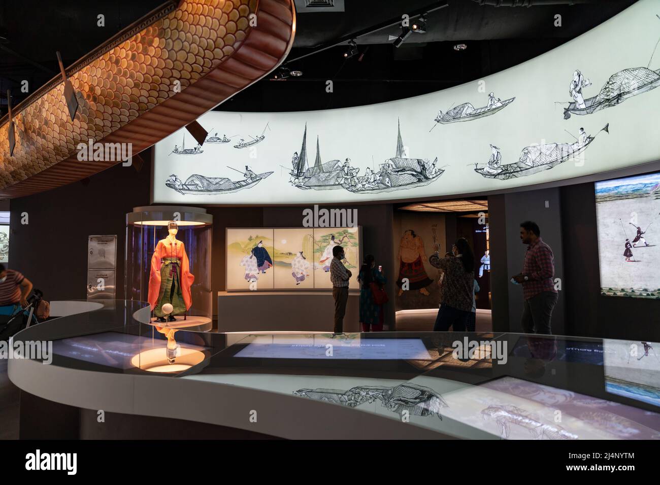 The 19,000 square metre 3-2-1 Museum Qatar Olympic and Sports Museum ...