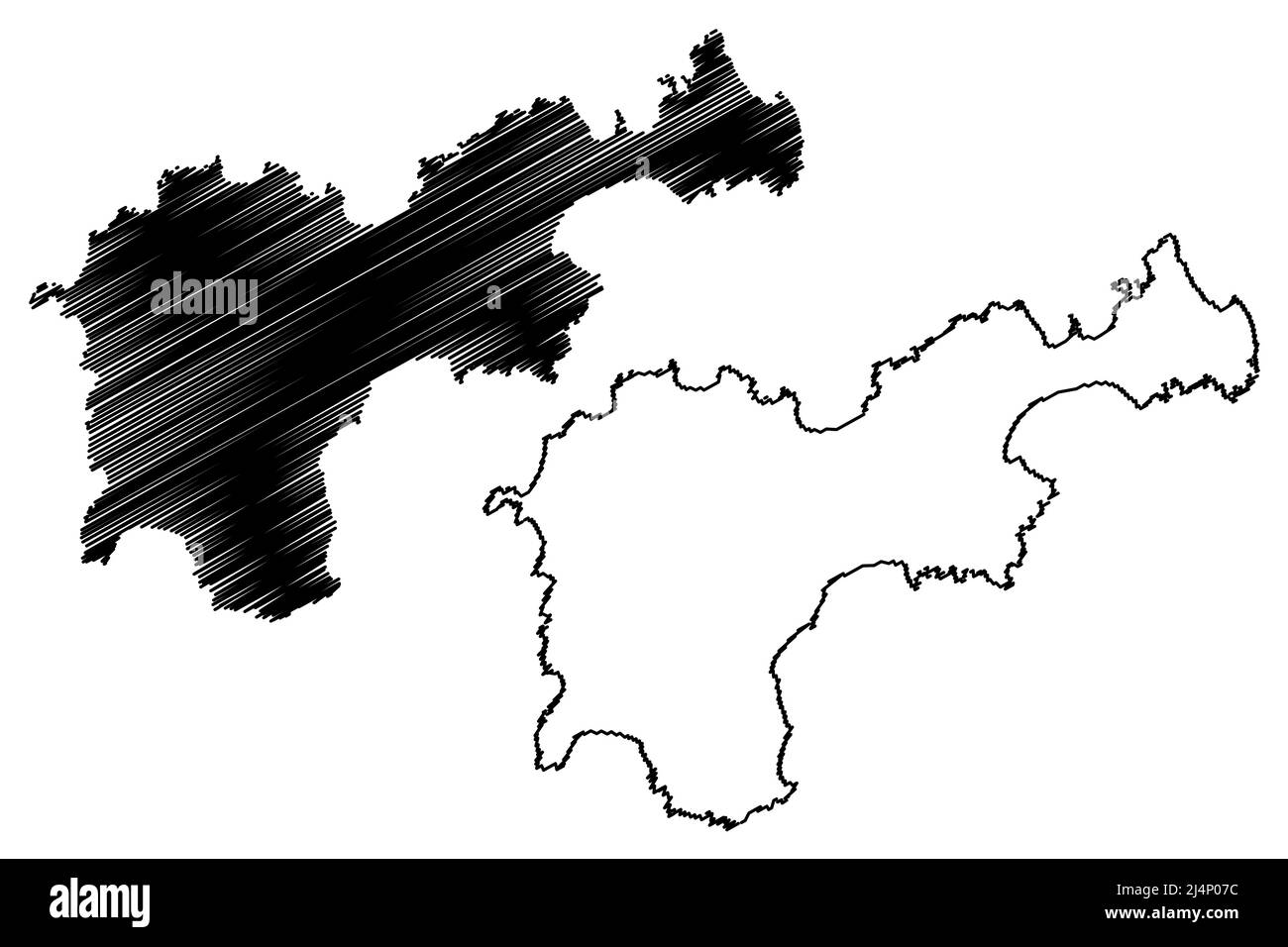 Tiree, inner hebrides Stock Vector Images - Alamy