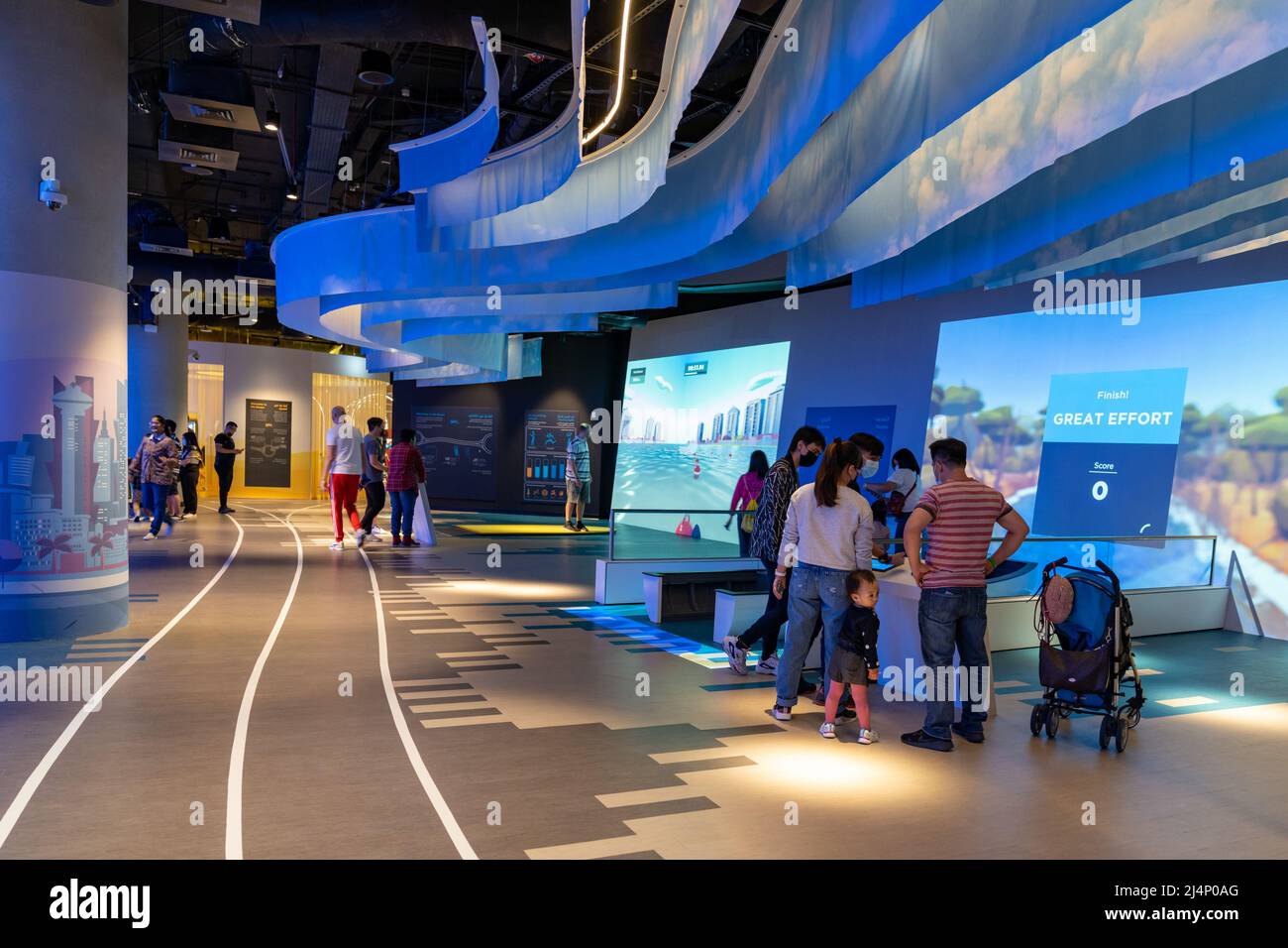 The 19,000 square metre 3-2-1 Museum Qatar Olympic and Sports Museum ...