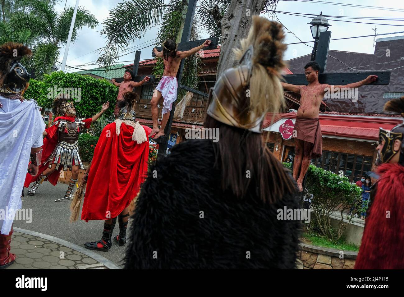 Boac, Philippines - April 2022: Participants of the Moriones Festival ...